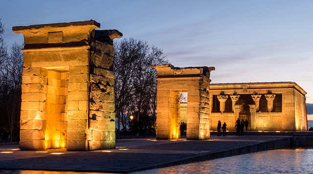Inside Of Temple De Debod